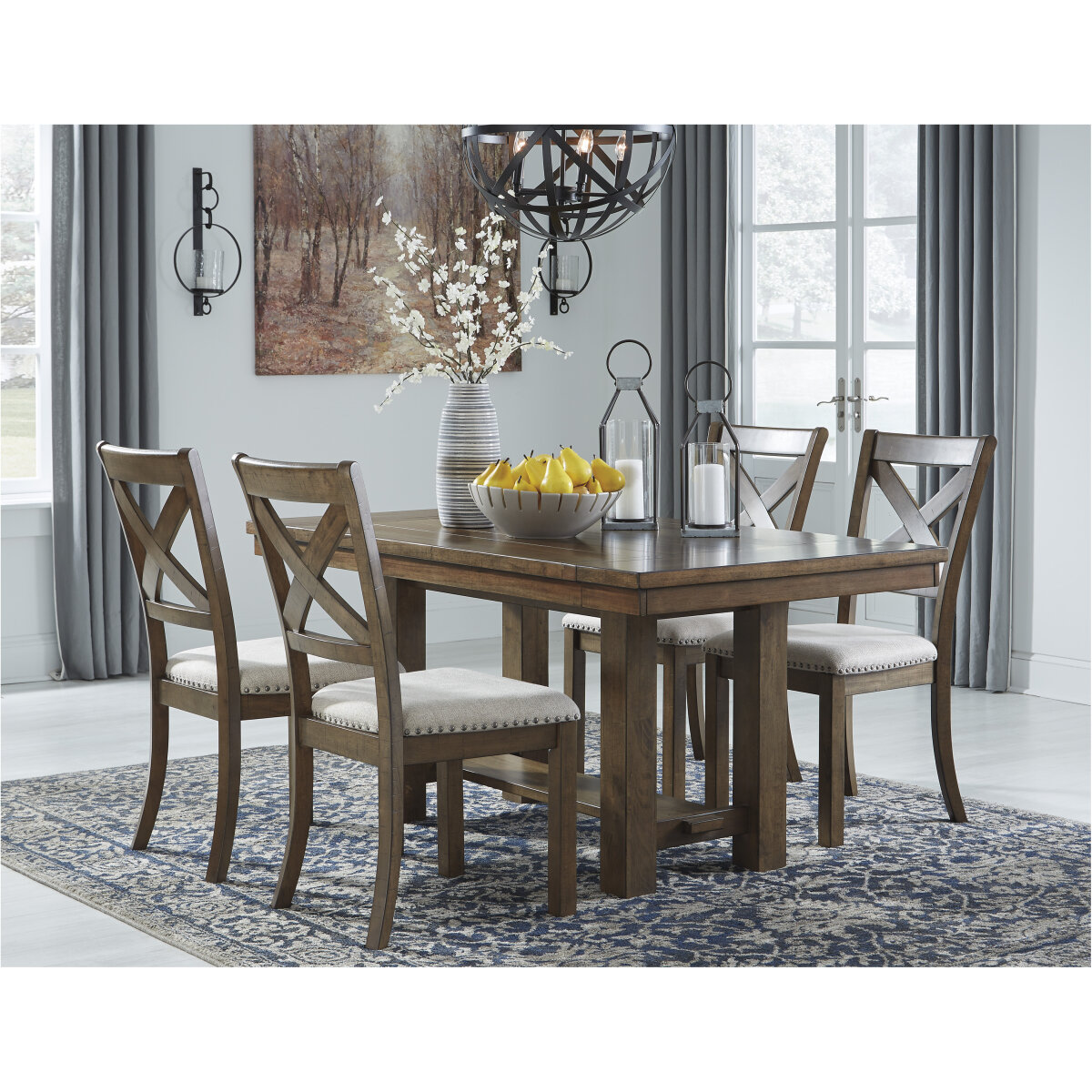 Moriville Dining Table with 4 Chairs Set – Talsma Furniture - West ...