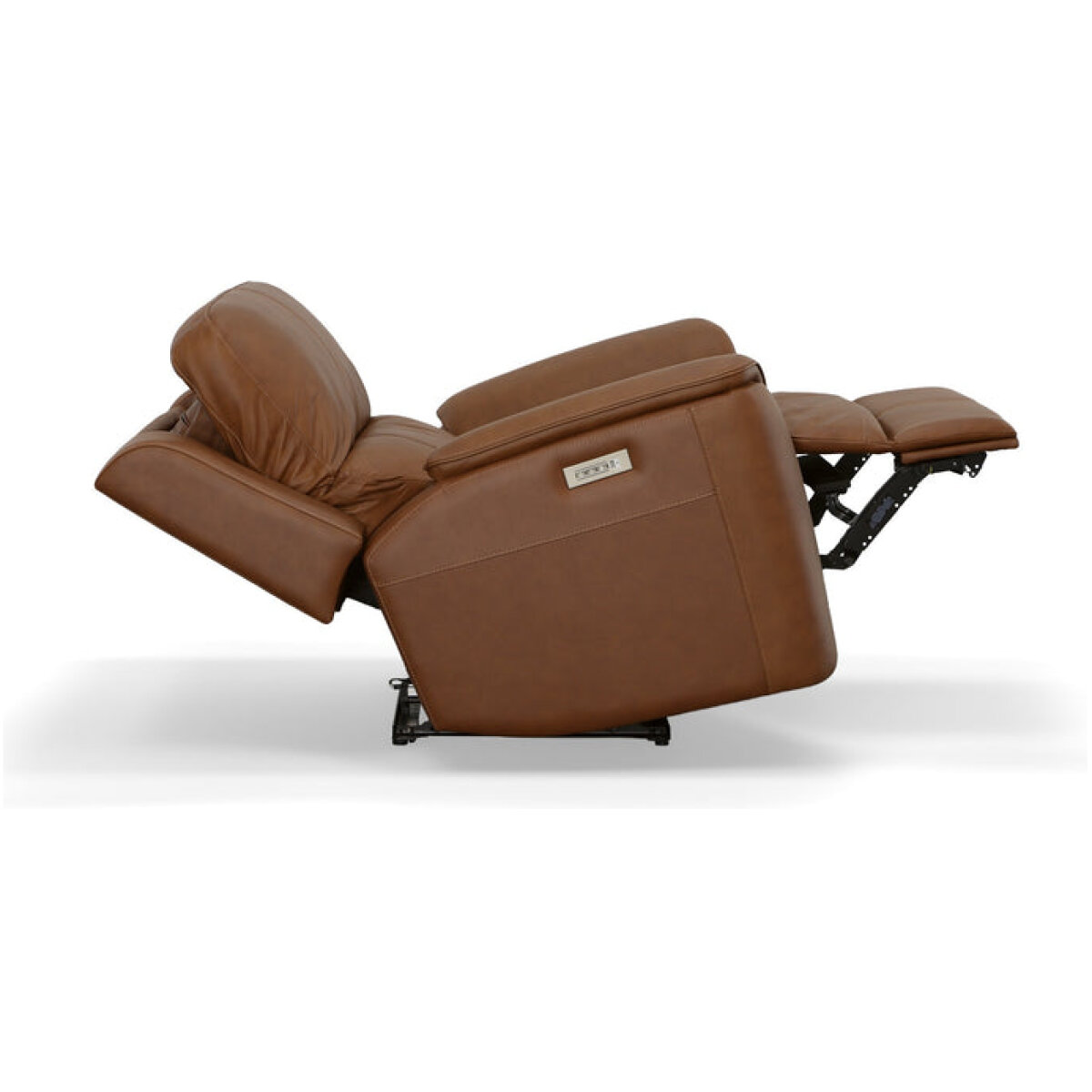 Hudson Power Leather Recliner Caramel – Talsma Furniture - West ...