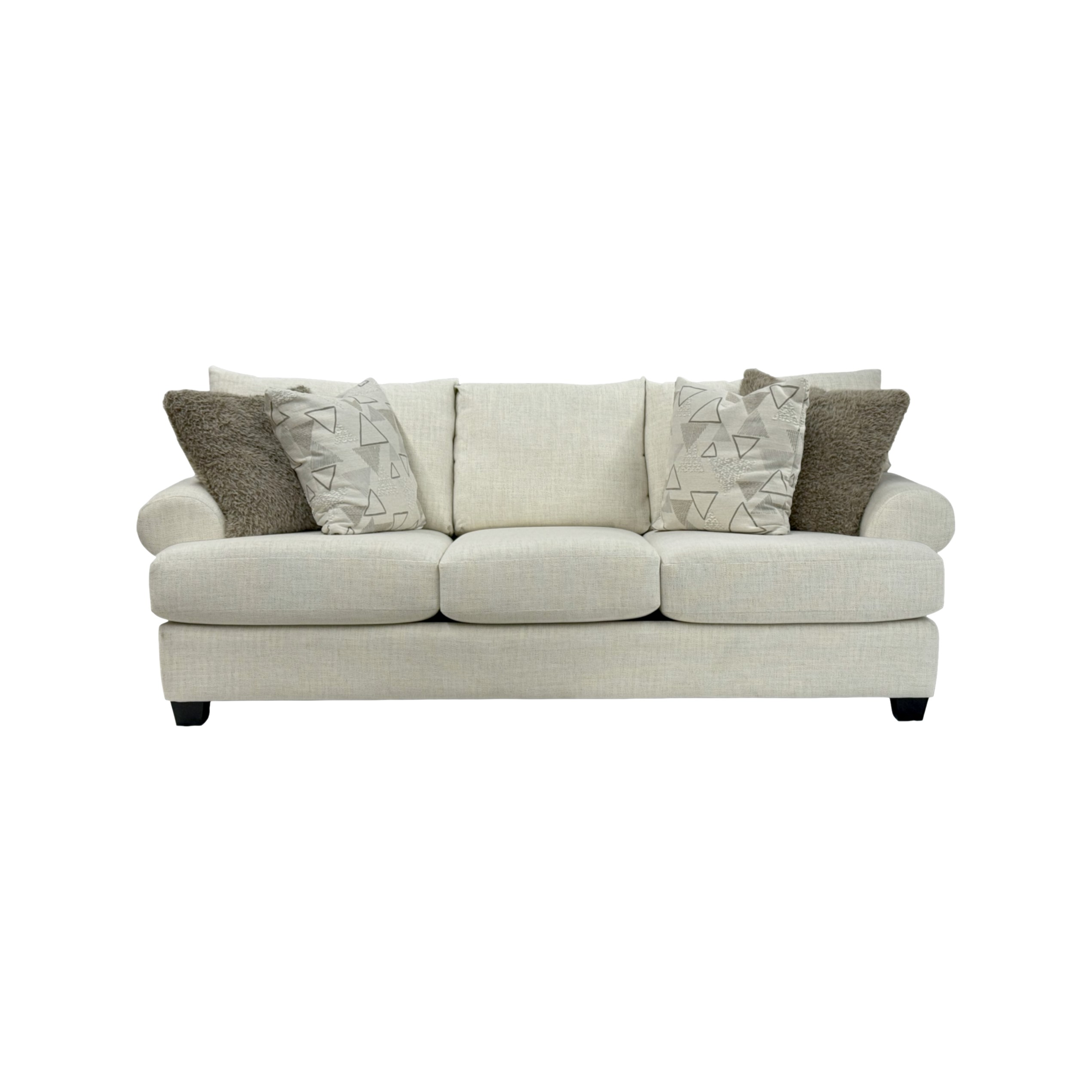 Naples Ivory Sofa with Pillows – Talsma Furniture - West Michigan's ...