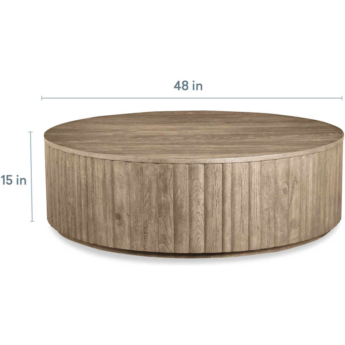 Andora Round Plinth Cocktail Table – Talsma Furniture - West Michigan's ...